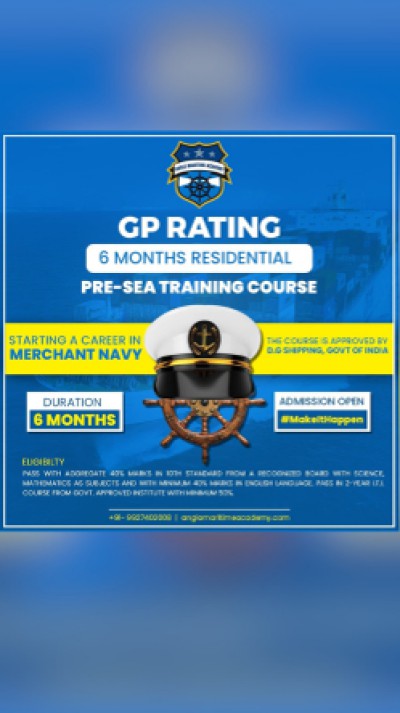 Buy GP Rating Online at Best Prices at Anglo Maritime Academy in ...