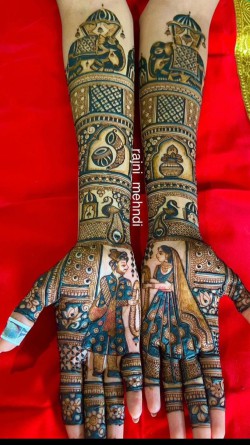 Buy Bridal Mehendi Online at Best Prices at Raj Mehndi Art in Dehradun ...